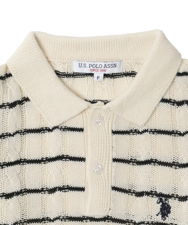 別注USPOLO ケーブルニットポロ｜WEGO（ウィゴー） – WEGO ONLINE STORE