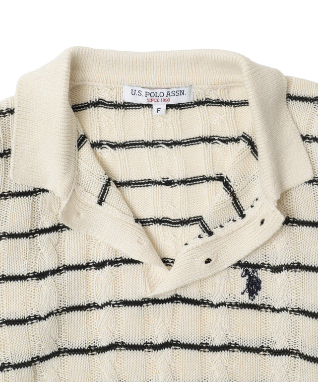 別注USPOLO ケーブルニットポロ｜WEGO（ウィゴー） – WEGO ONLINE STORE