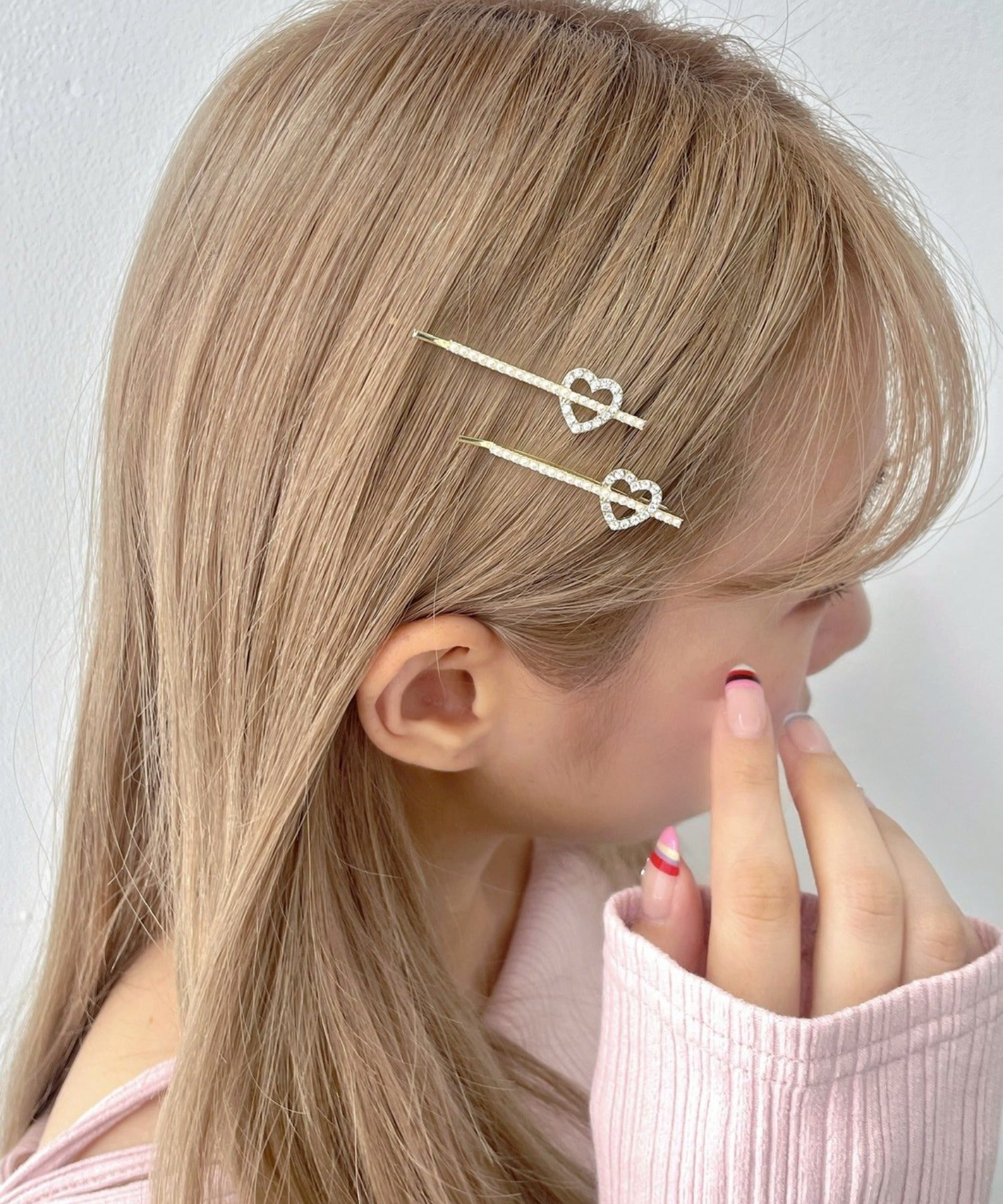 Lビジューハートパールピン｜WEGO（ウィゴー） – WEGO ONLINE STORE